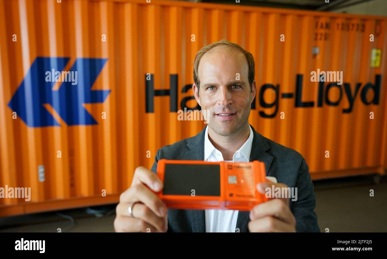 30 August 2022, Hamburg: Maximilian Rothkopf, Chief Operating Officer ...