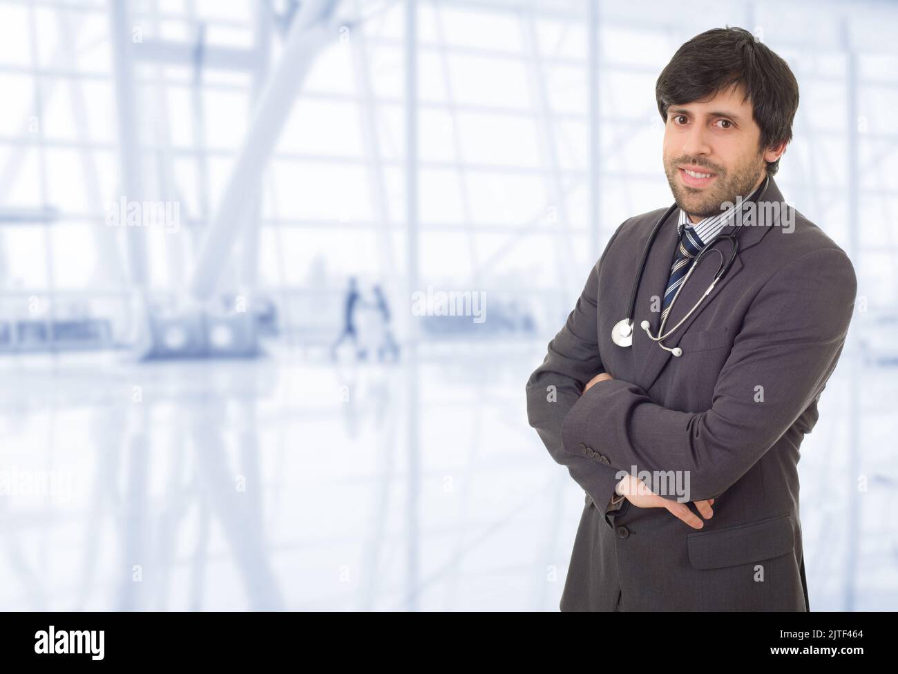 happy male doctor, at the hospital Stock Photo - Alamy