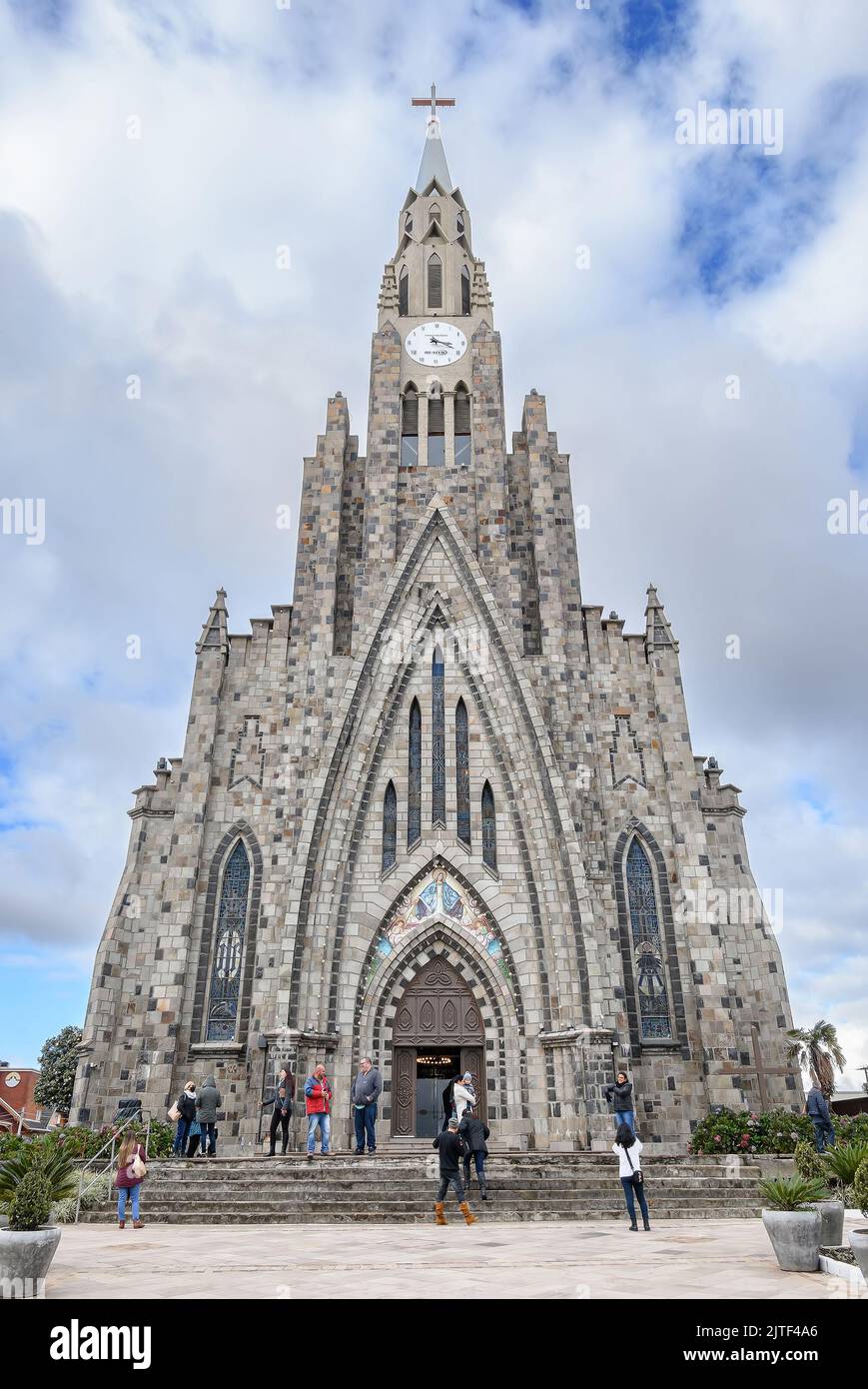 Canela, RS, Brazil - May 19, 2022: Stone Cathedral, Catedral de Pedra ...