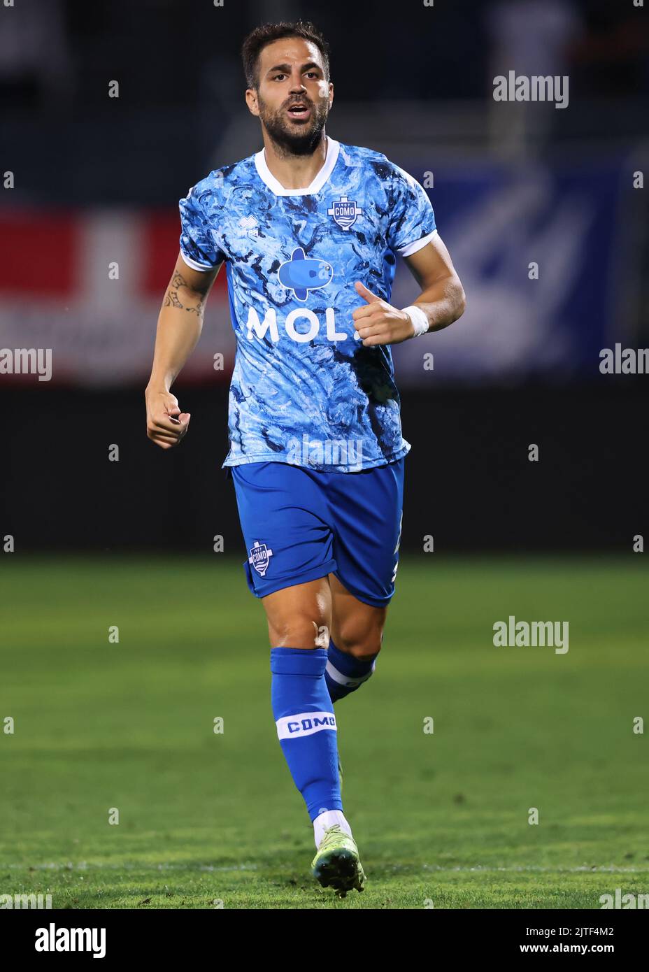 Como, Italy, 29th August 2022. Cesc Fabregas of Como during the Serie B ... Como, Italy, 29th August 2022. Cesc Fabregas of Como during the Serie B ...
