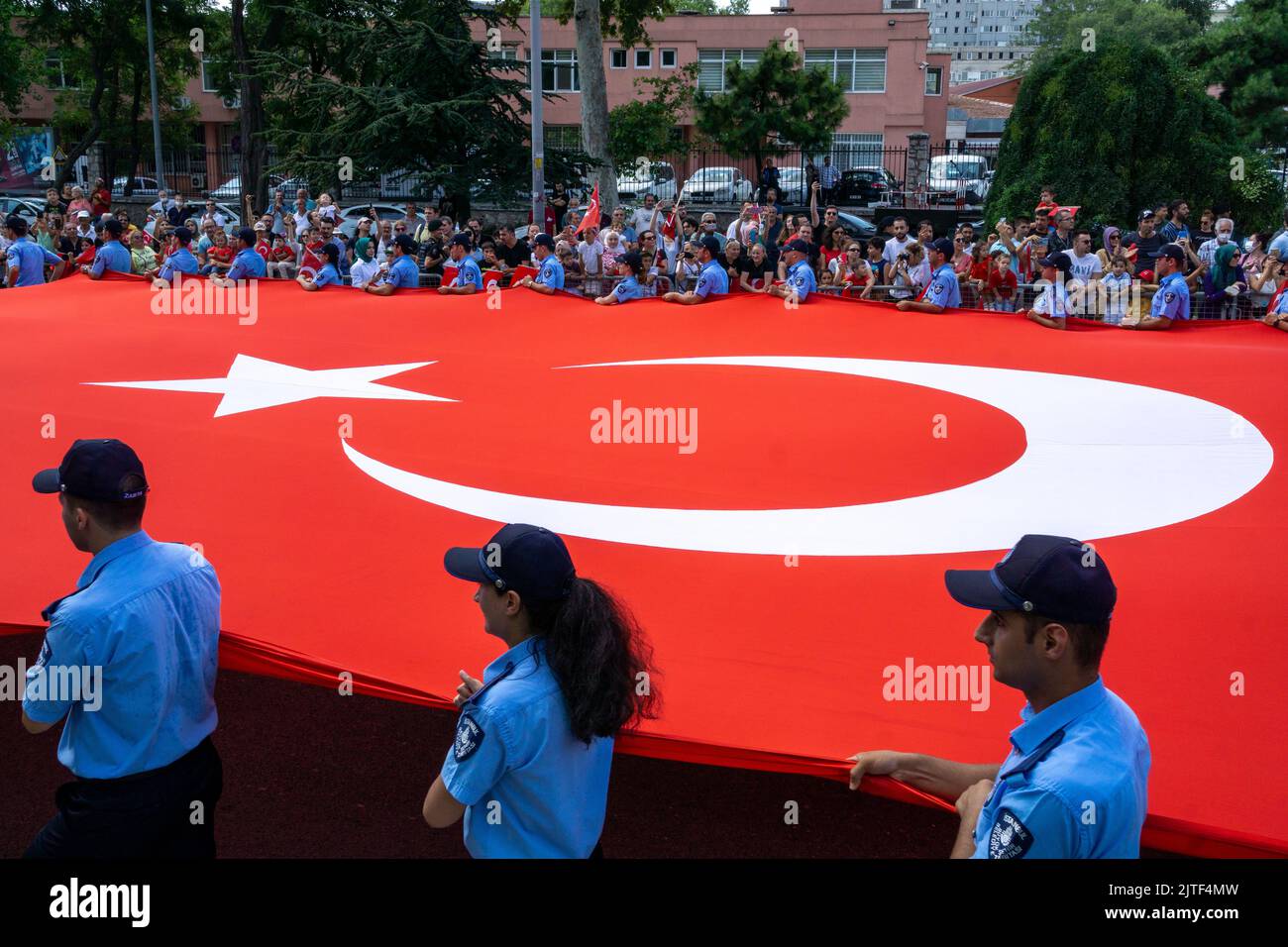 Istanbul, Turkey. 30th Aug, 2022. The 100th anniversary of the August ...