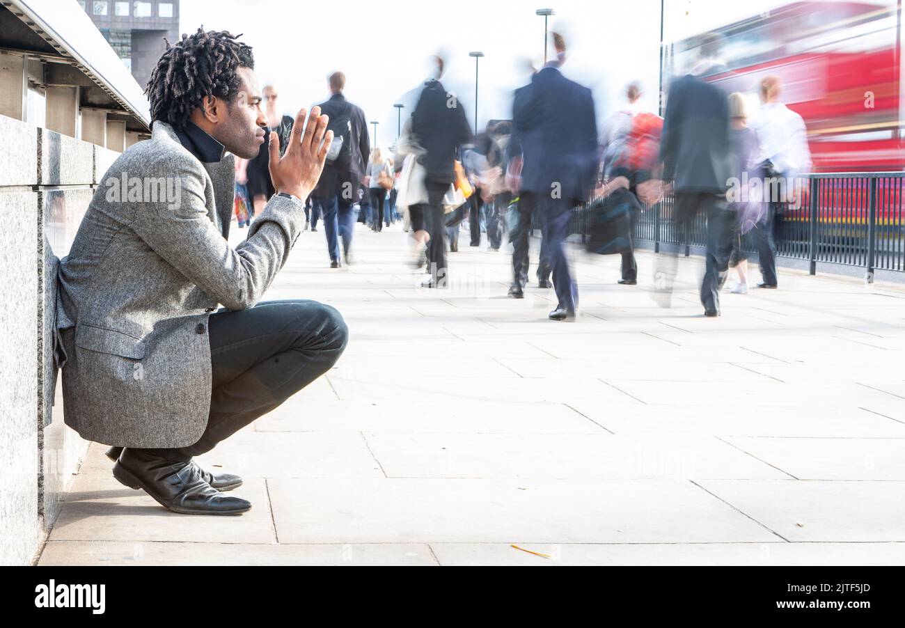 Calm. A moment of contemplation for a character contrasting with his ...