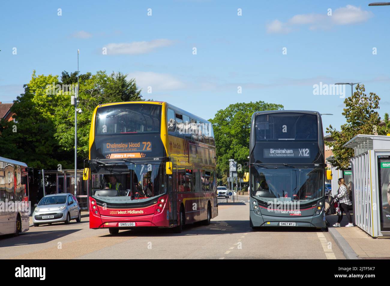 West midlands buses hi-res stock photography and images - Alamy