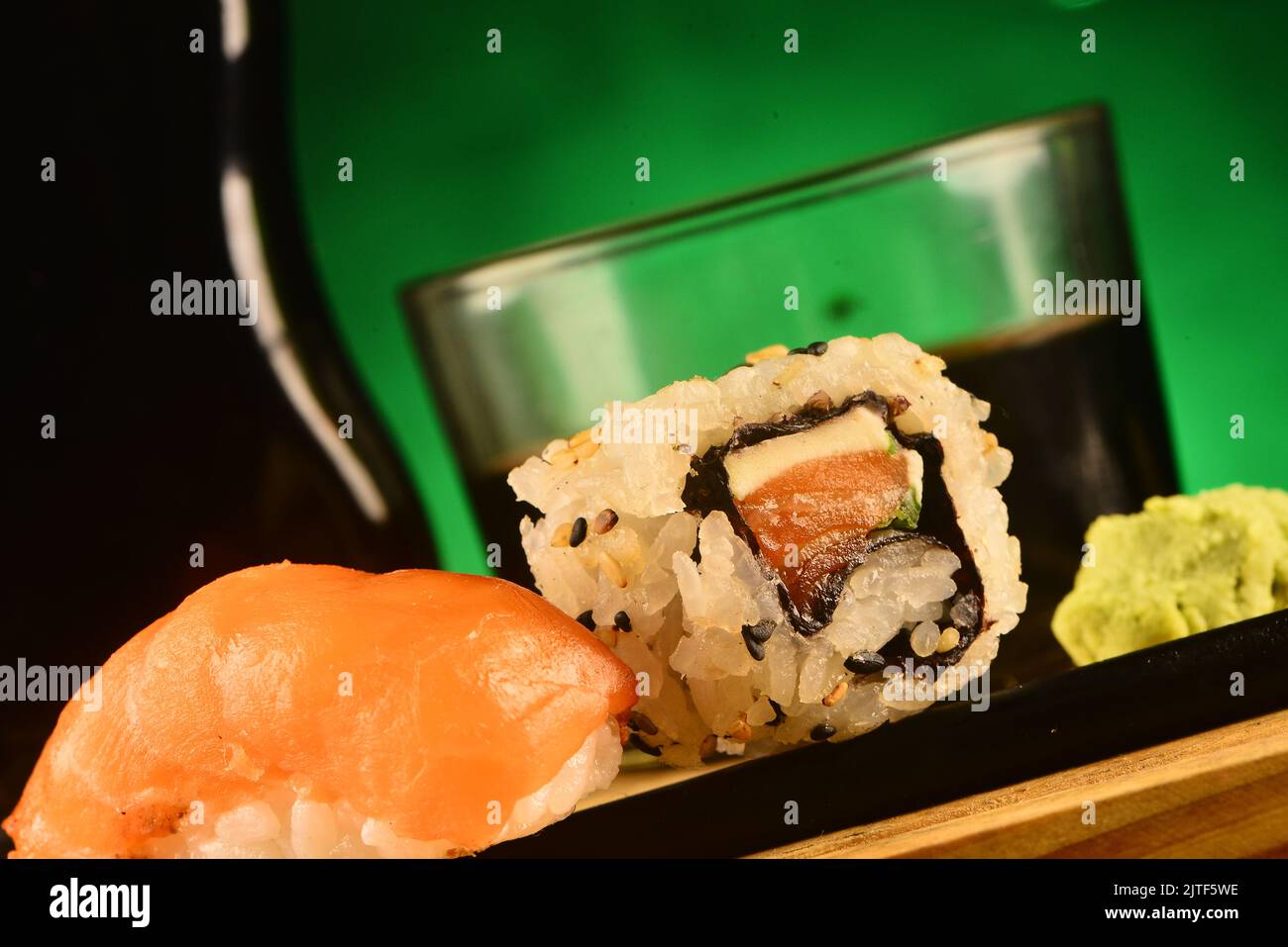 Sushi japanese traditional food Stock Photo - Alamy