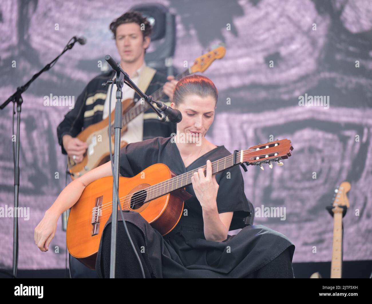 London England UK 28th August 2022 Aldous Harding Performance at All ...