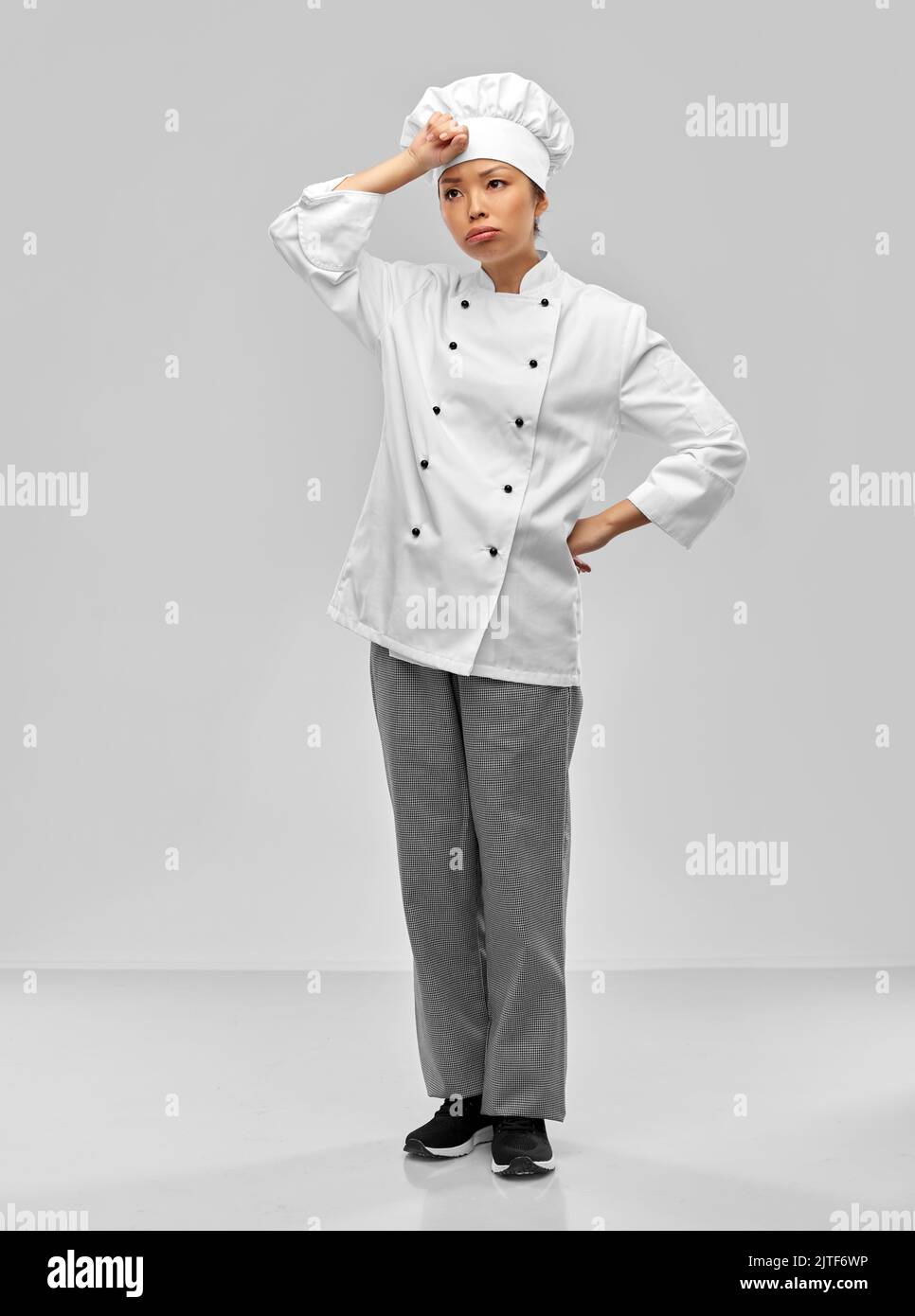 Exhausted chef hi-res stock photography and images - Alamy