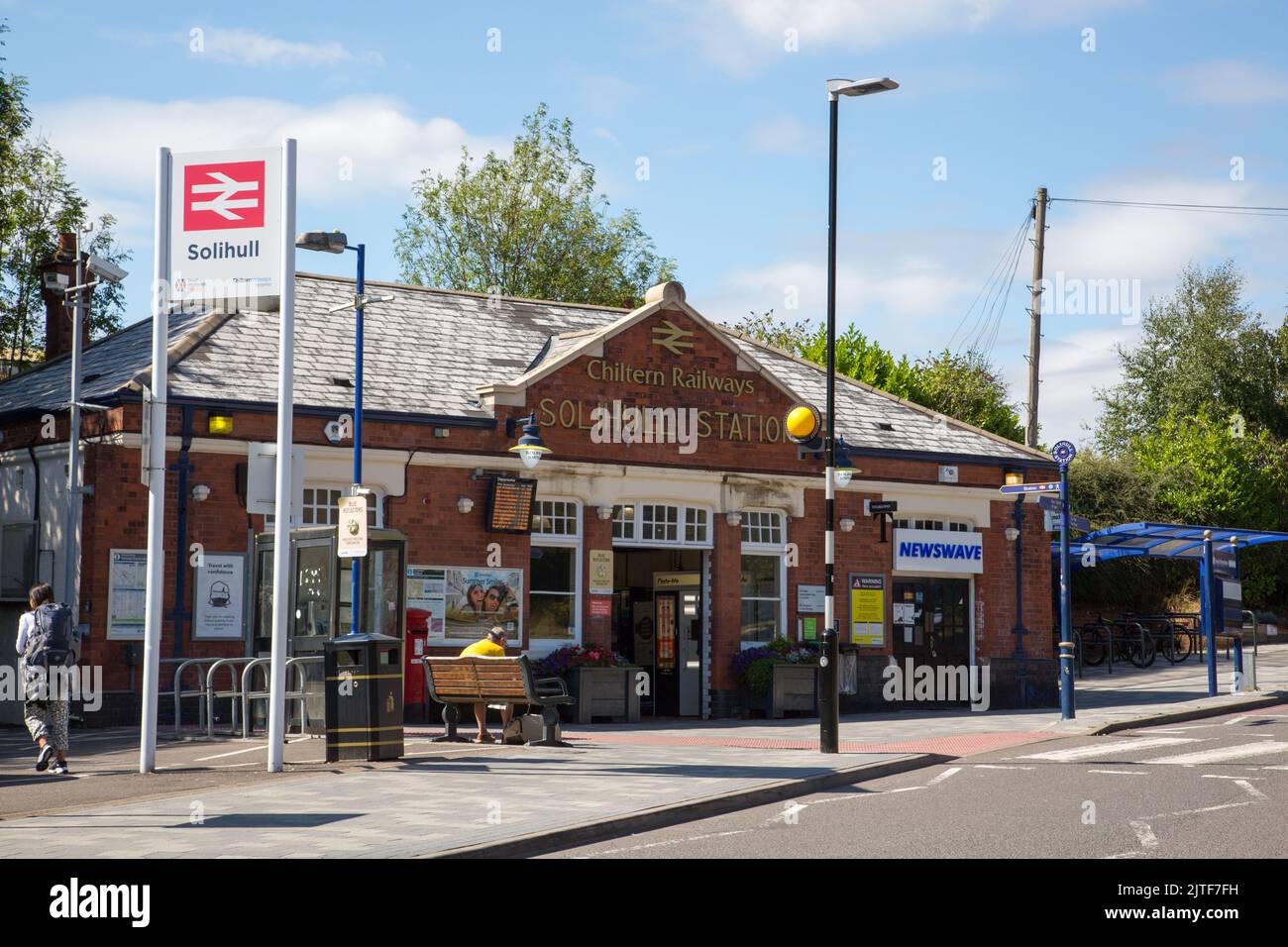 Solihull Railway Station Stock Photo - Alamy
