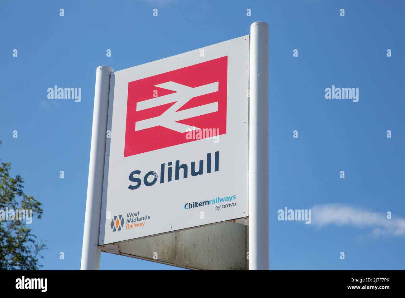 Solihull Railway Station Stock Photo - Alamy