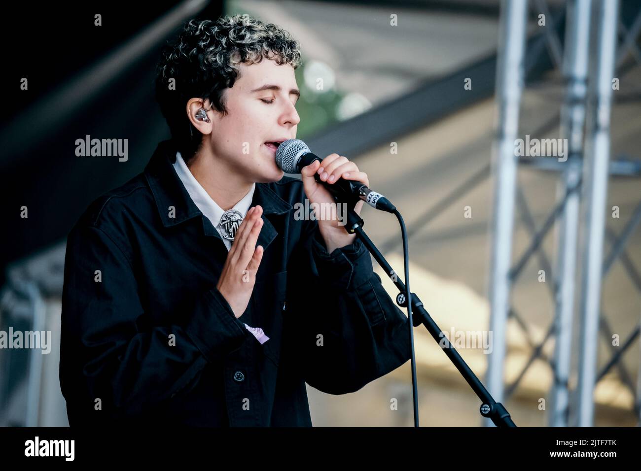 29th August 2022 - Porij perform at Connect Music Festival in Edinburgh ...