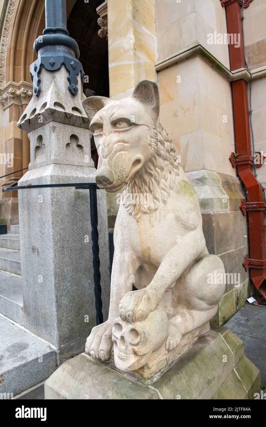 Wolf at the Door, Inverness Town House, Scotland, UK Stock Photo - Alamy