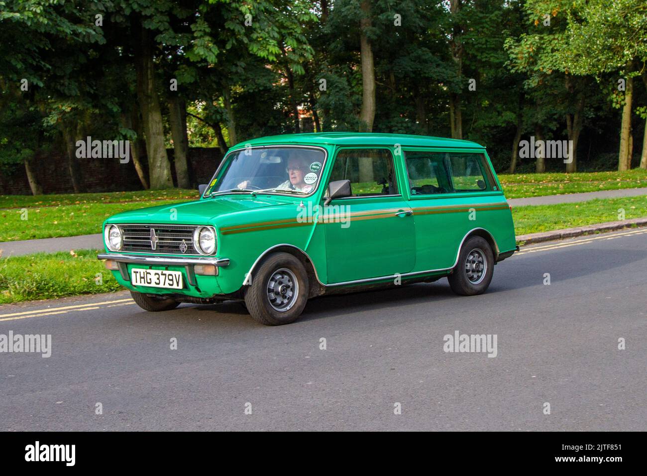 1979 70s seventies green Austin Morris Clubman estate, 1098cc petrol small family car; Cars ...