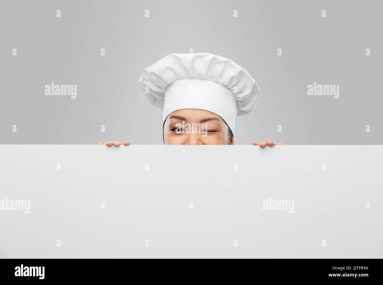 Female cook from behind hi-res stock photography and images - Alamy