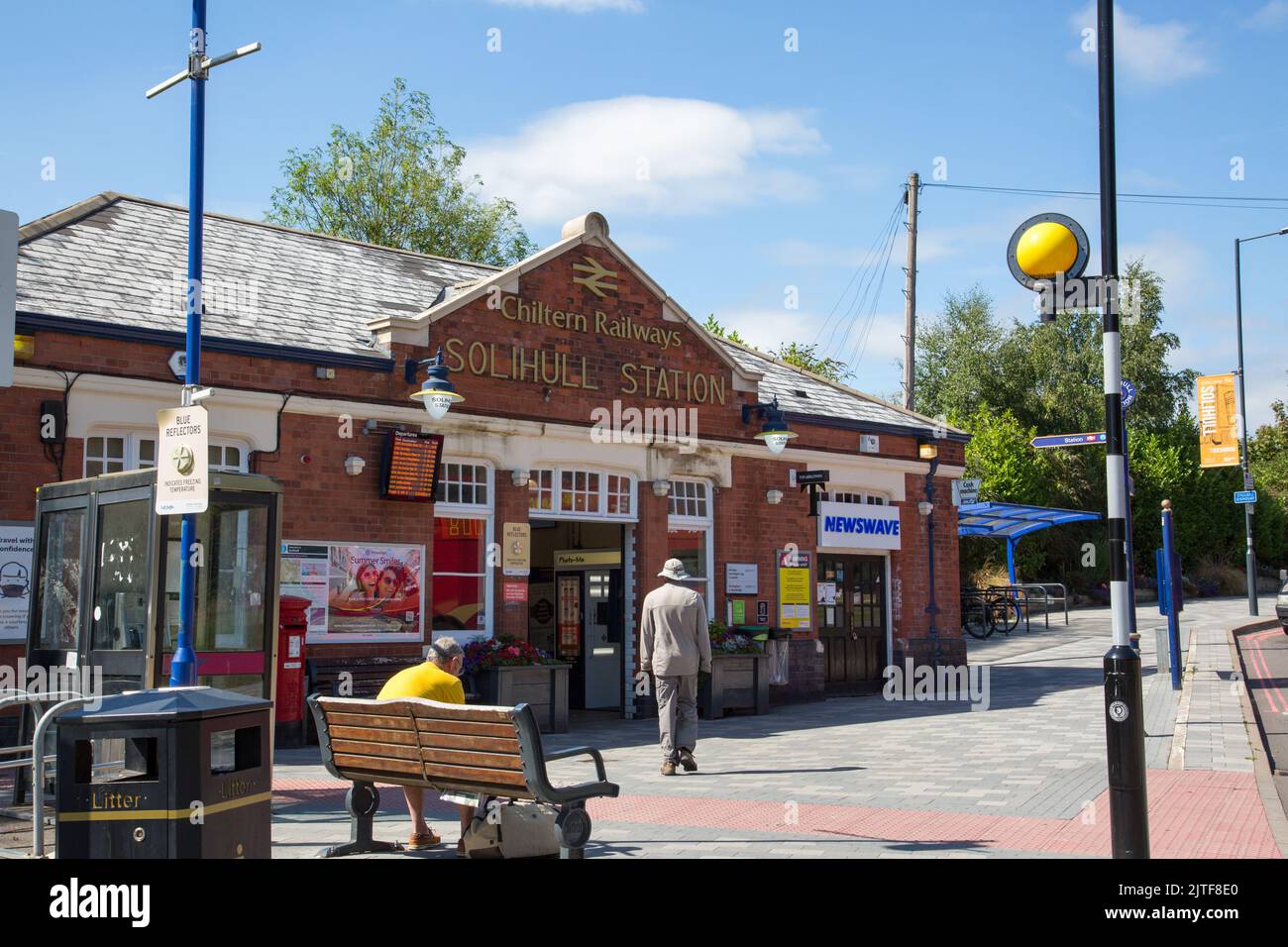 Solihull Railway Station Stock Photo - Alamy