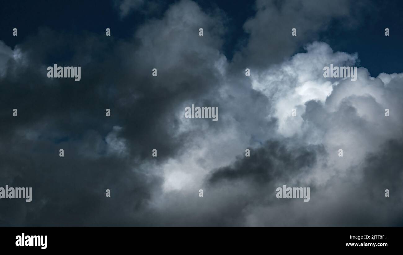 Dark cumulus storm clouds Stock Photo - Alamy