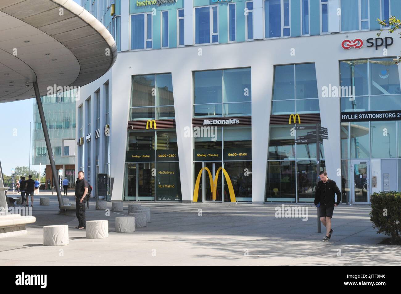 Hyllie-Malmo /Sweden/30 August 2022/American fst food chain McDonld in ...