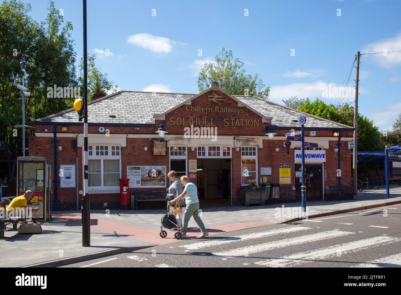 Solihull Railway Station Stock Photo - Alamy