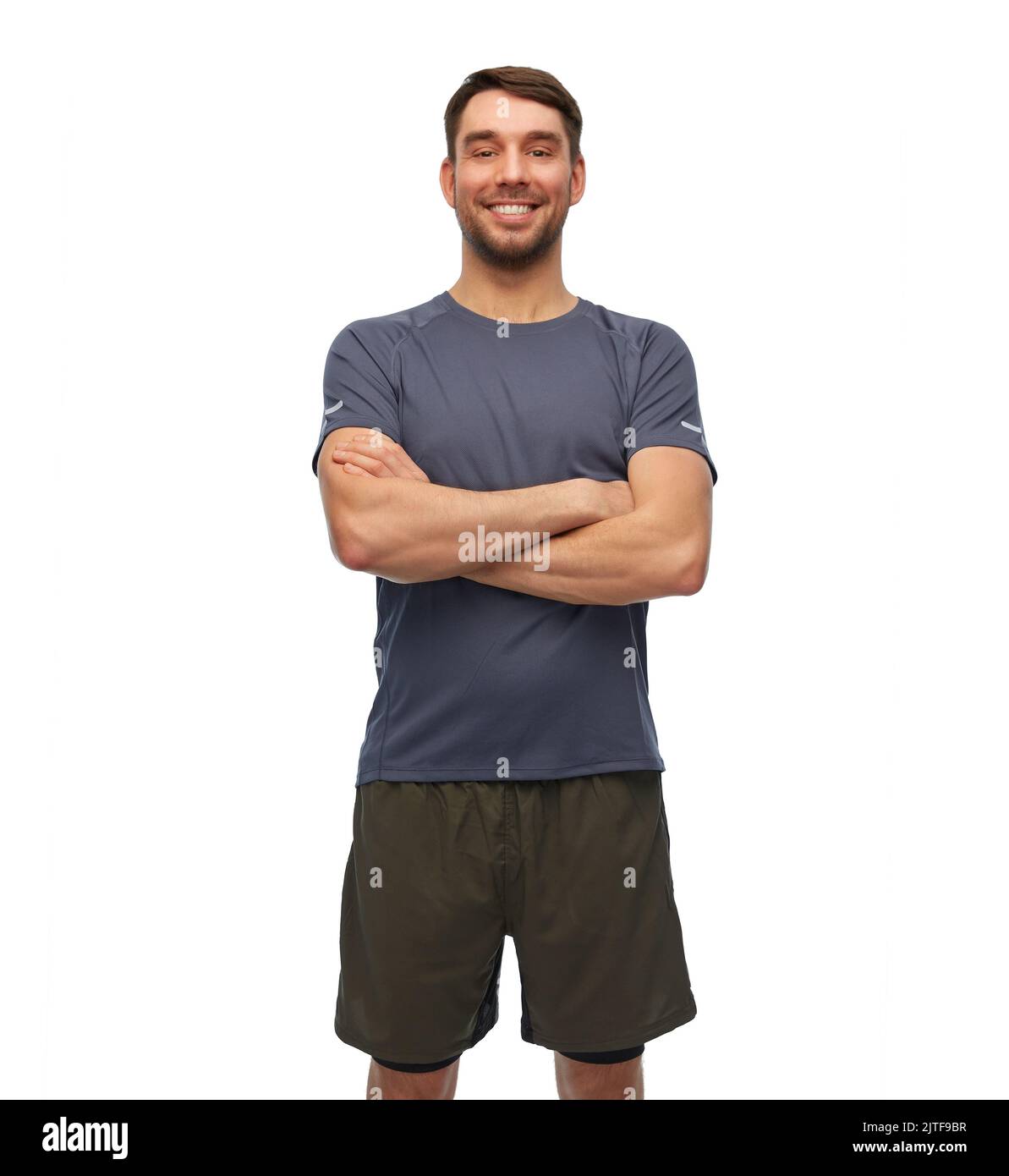 Sport coach training sportsman Cut Out Stock Images & Pictures - Alamy