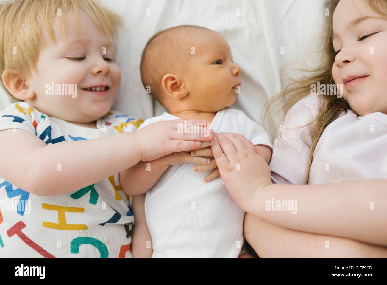 Three Babies Two Girls One Boy