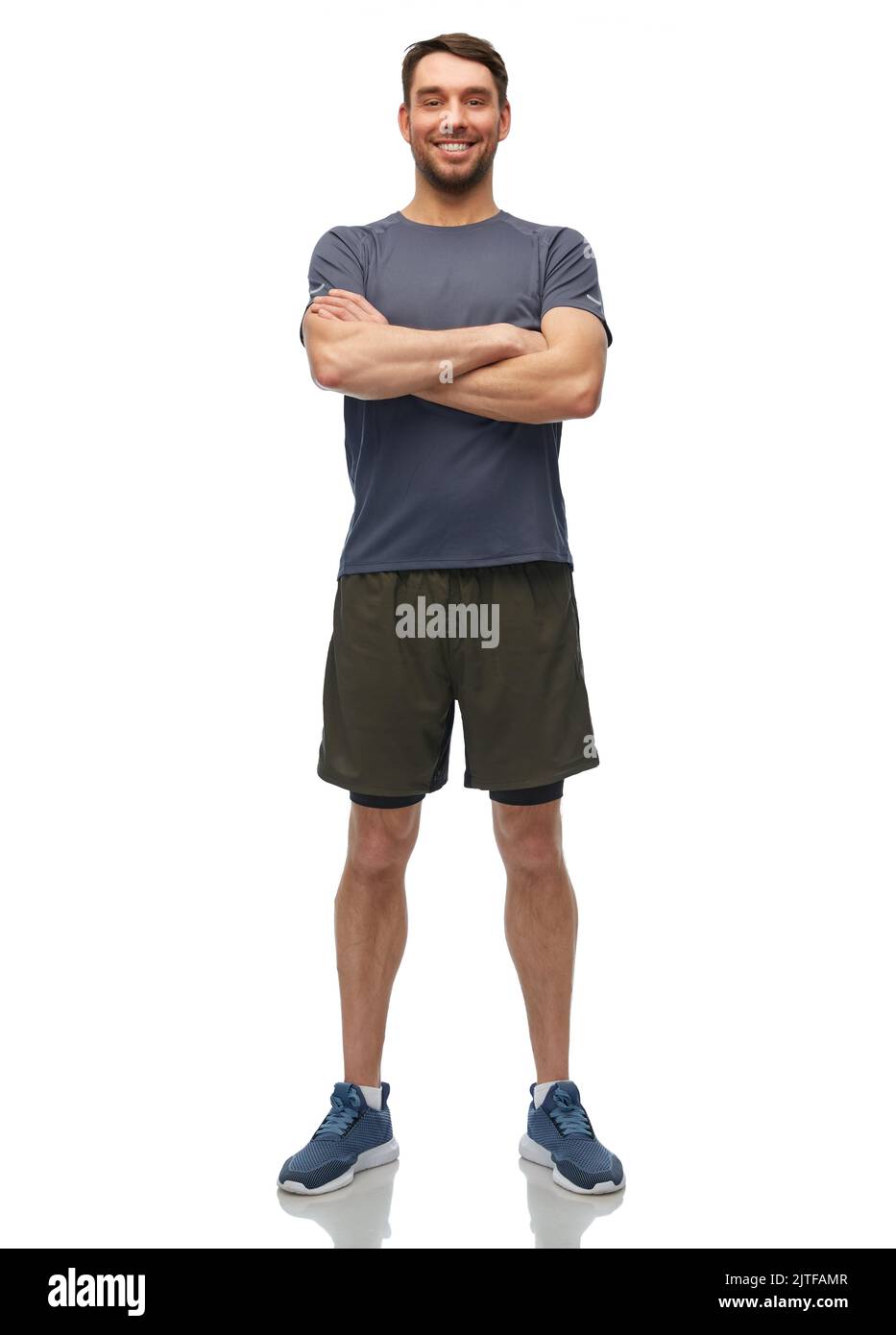 In sports clothes Cut Out Stock Images & Pictures - Alamy