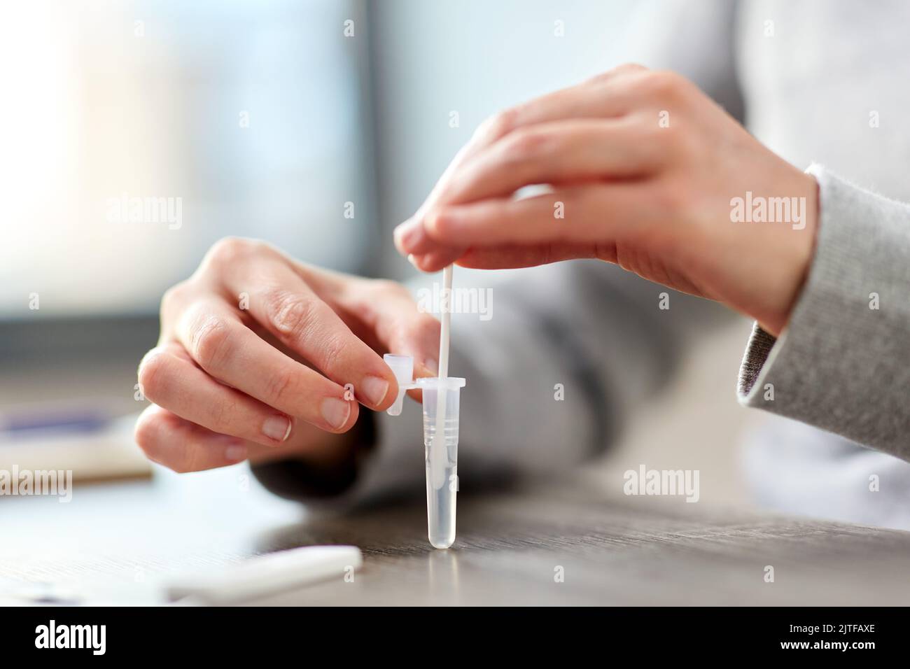 Self testing hi-res stock photography and images - Alamy