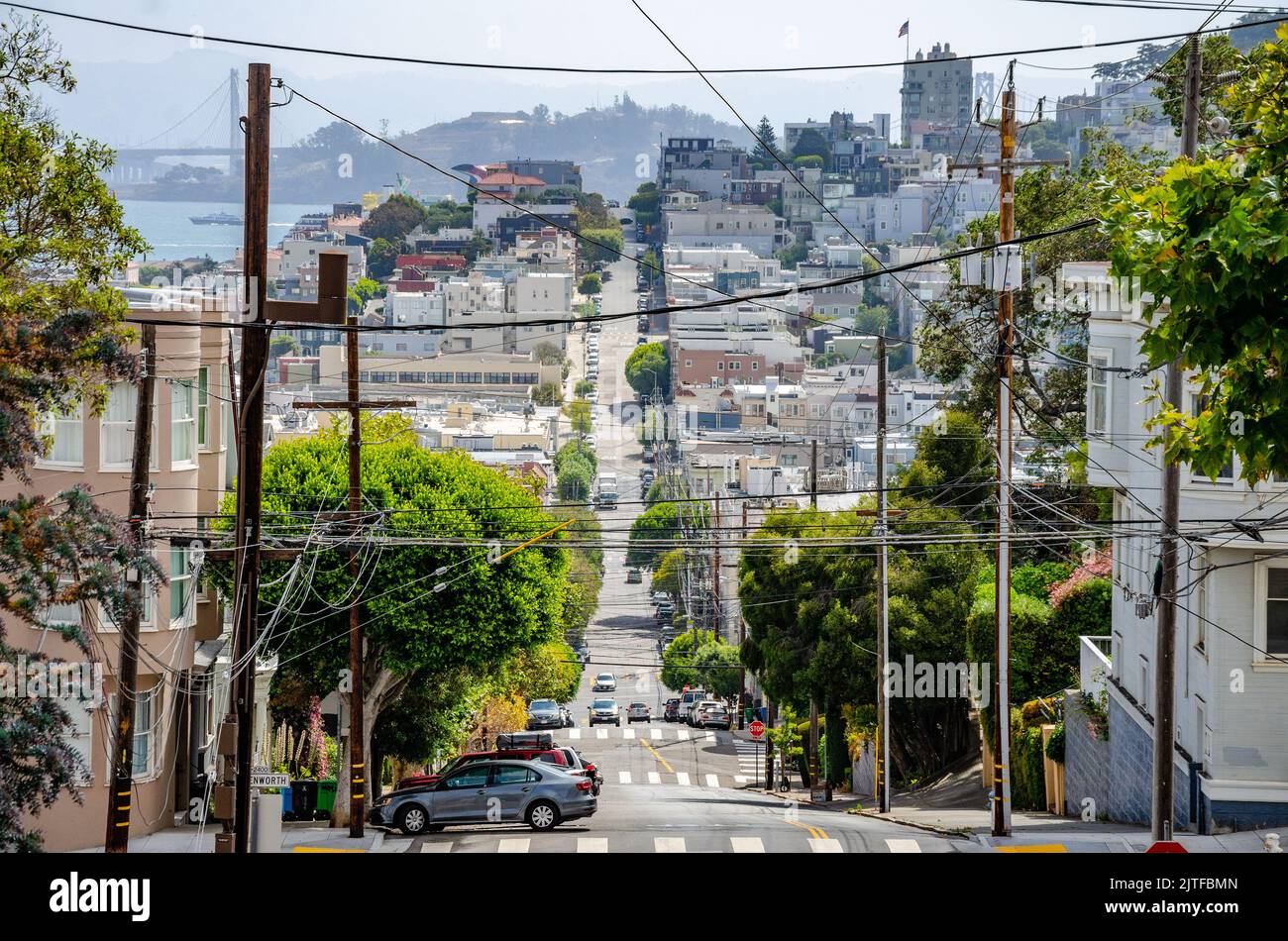 Chestnut street san francisco hi-res stock photography and images - Alamy