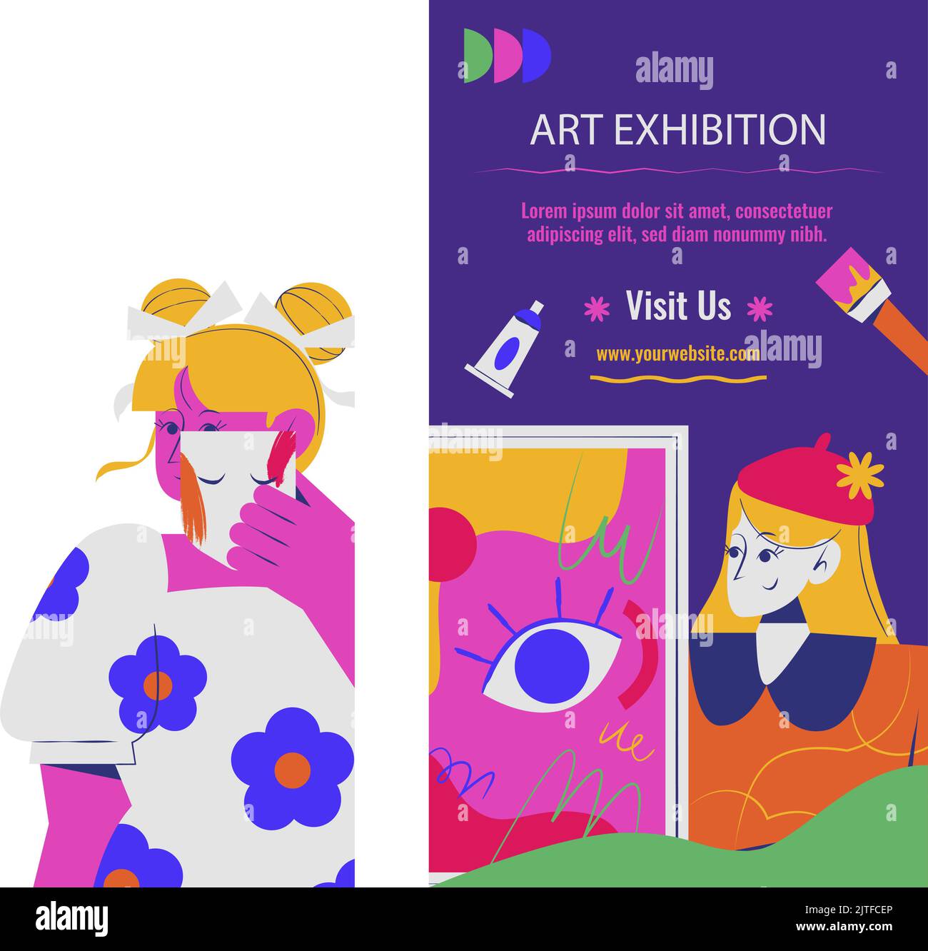 Vintage museum frame label Stock Vector Images - Alamy