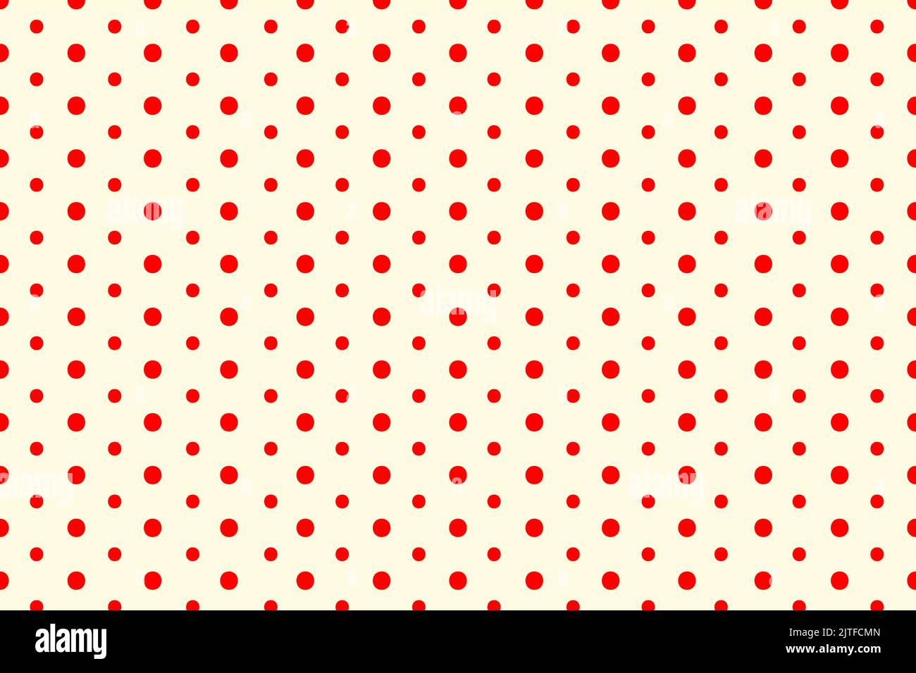 Flat design red polka dot background Vector illustration Stock Vector ...