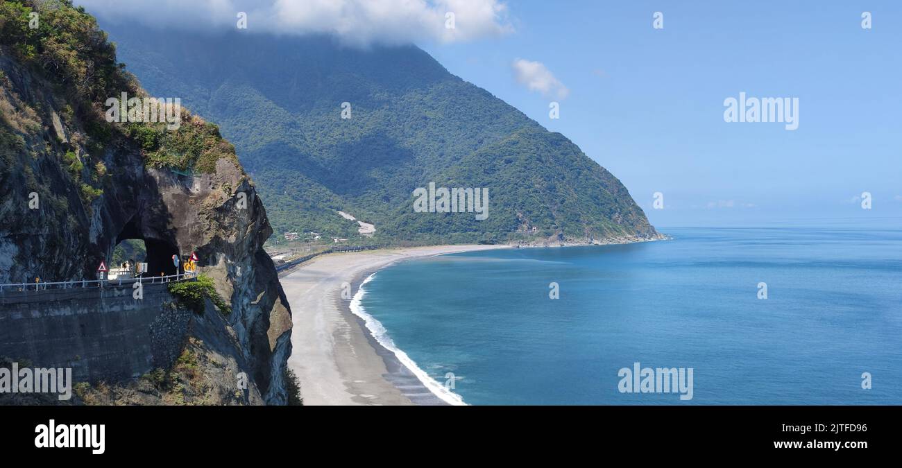 Suhua Highway, Yilan - Aug 29, 2022 : Chingshui Ocean cliffs are the ...