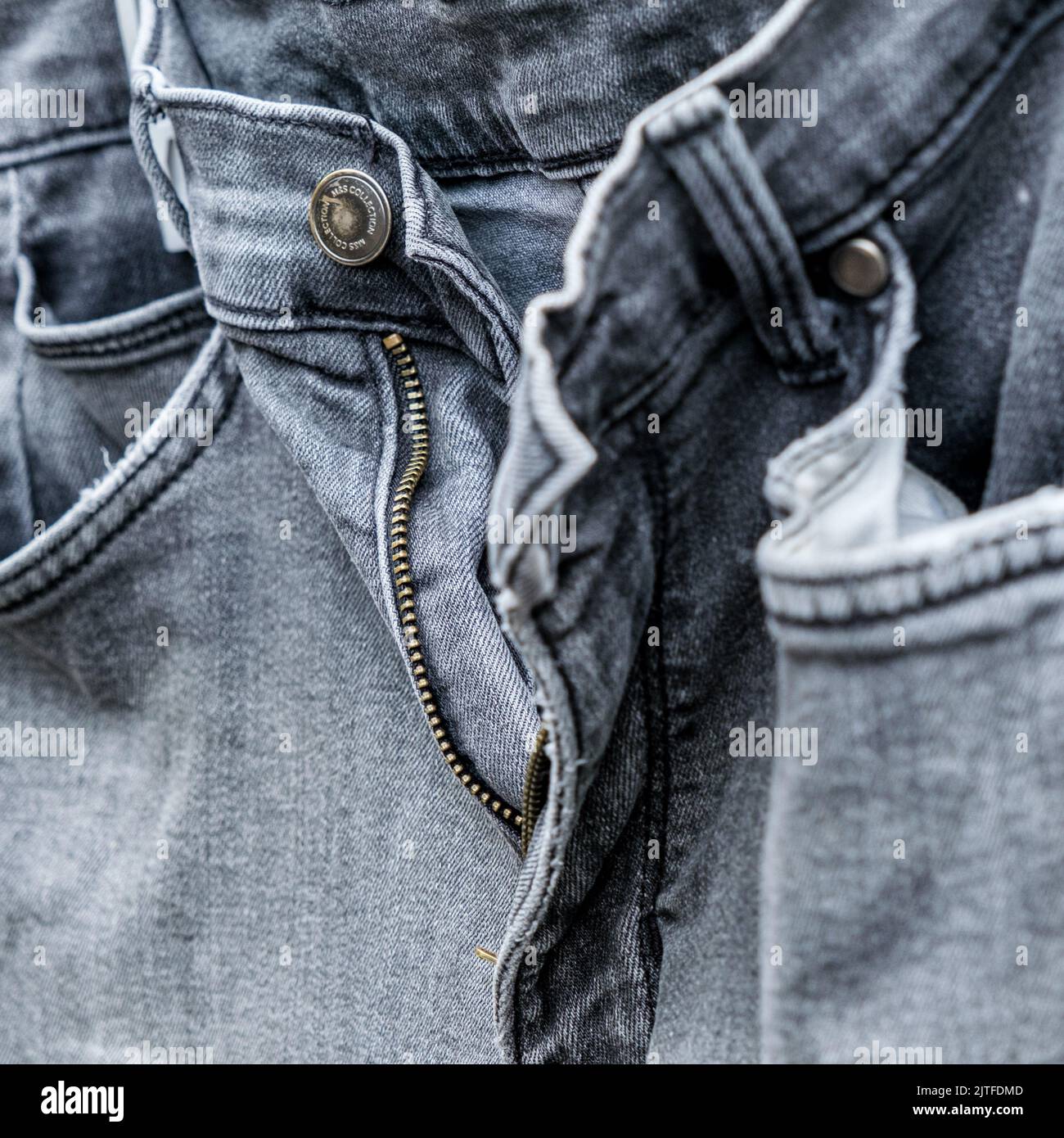 Denim pocket stitching hi-res stock photography and images - Alamy
