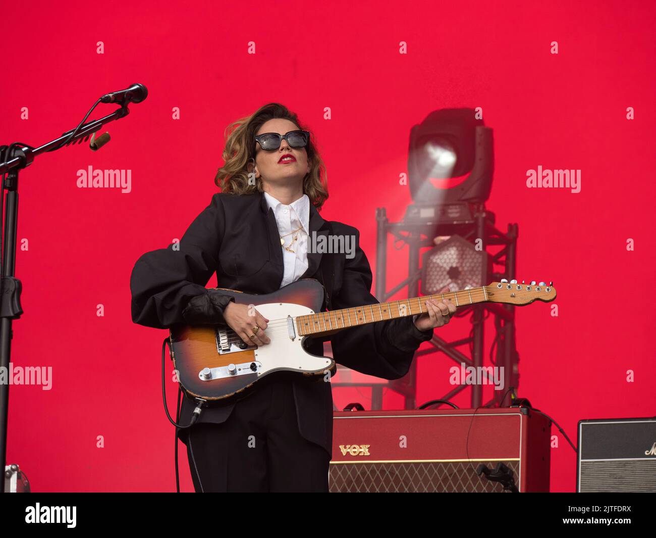 London England UK 28th August 2022 Anna Calvi Performance at All Points ...
