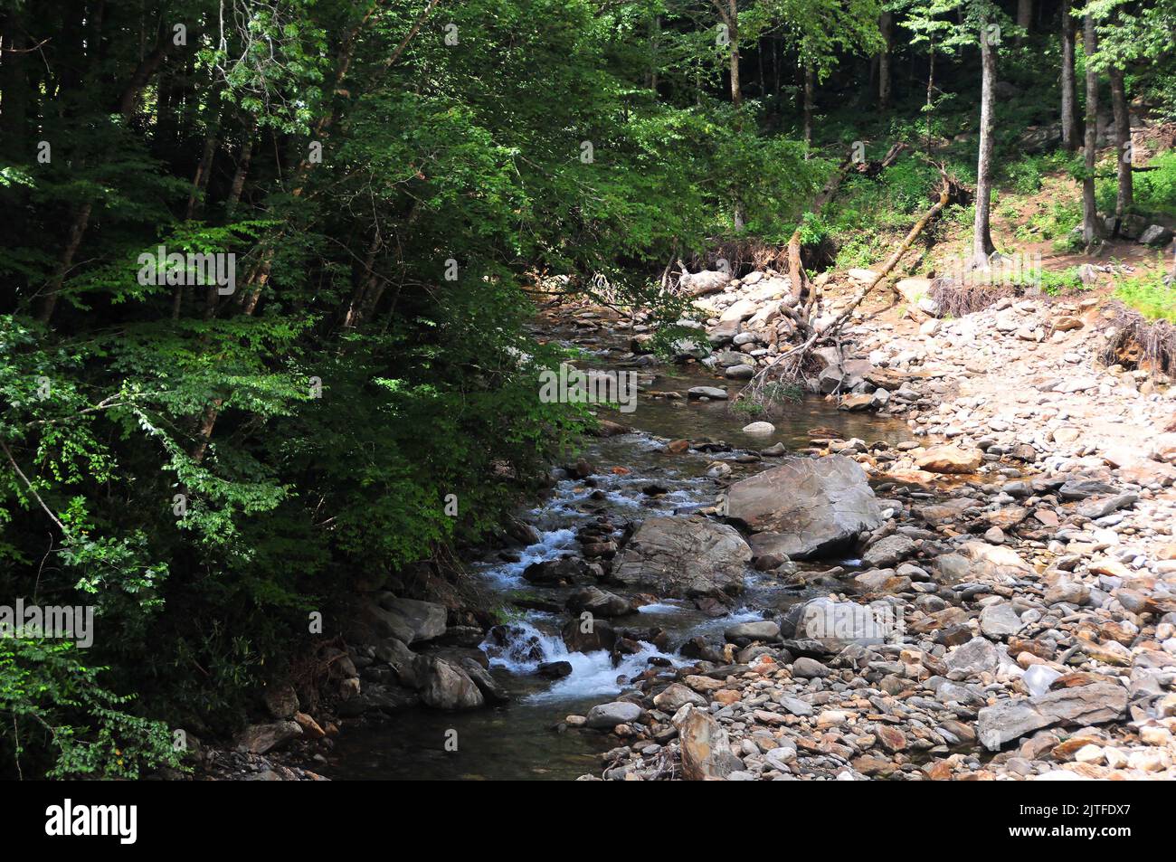 Small waterfall in north carolinas hi-res stock photography and images ...
