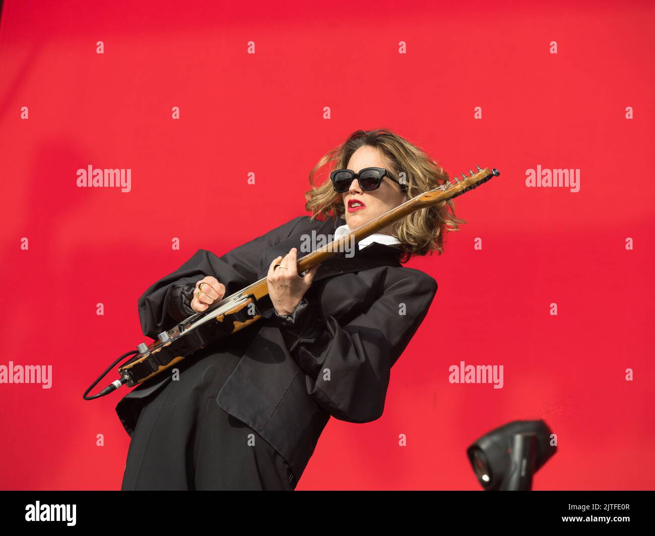 London England UK 28th August 2022 Anna Calvi Performance at All Points ...