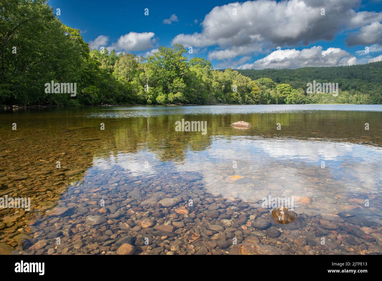 Loch Achilty, Contin, Highalnd, Scotland, UK Stock Photo - Alamy