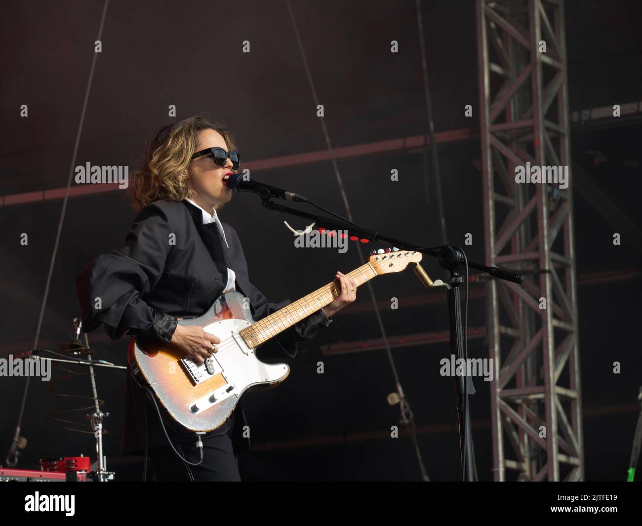London England UK 28th August 2022 Anna Calvi Performance at All Points ...