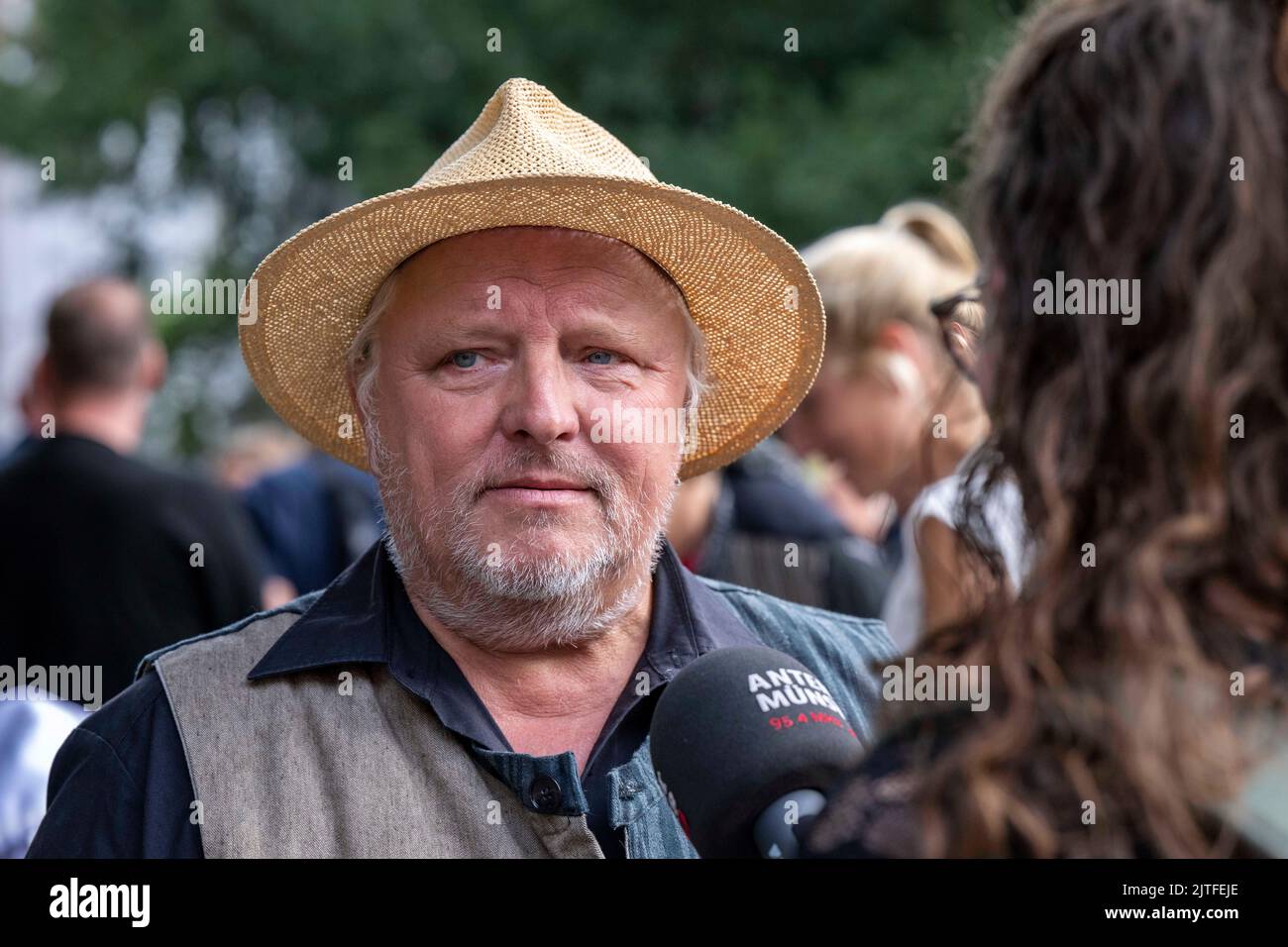 30 August 2022, North Rhine-Westphalia, Münster: "Tatort" actor Axel ...