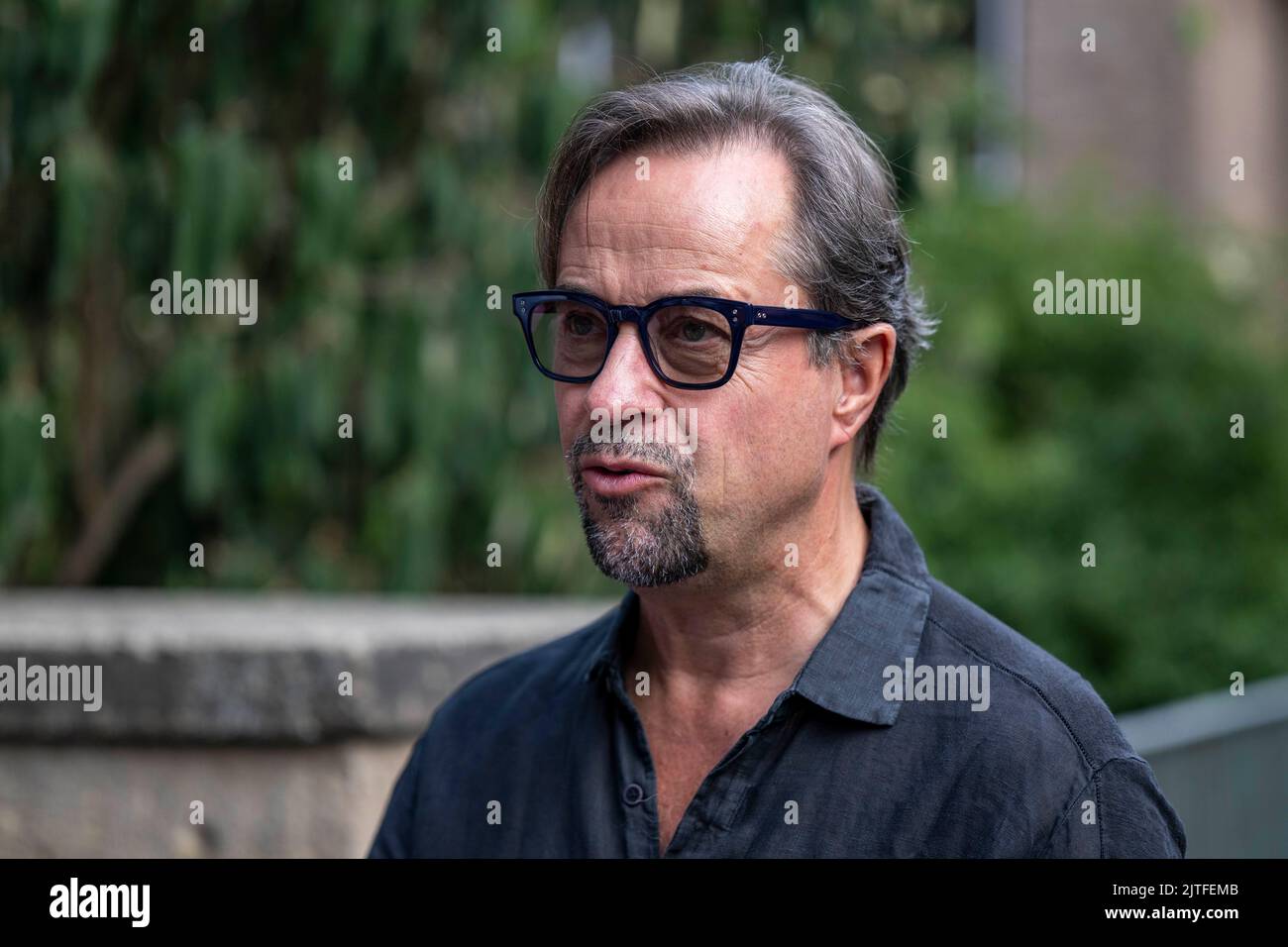 30 August 2022, North Rhine-Westphalia, Münster: "Tatort" actor Jan ...