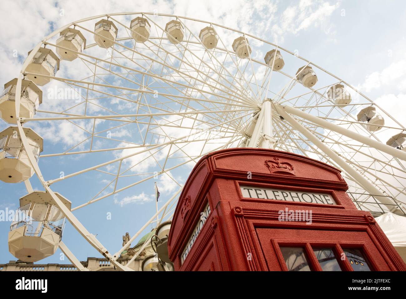 This Bright Land Ferris wheel in the neoclassical Somerset House ...