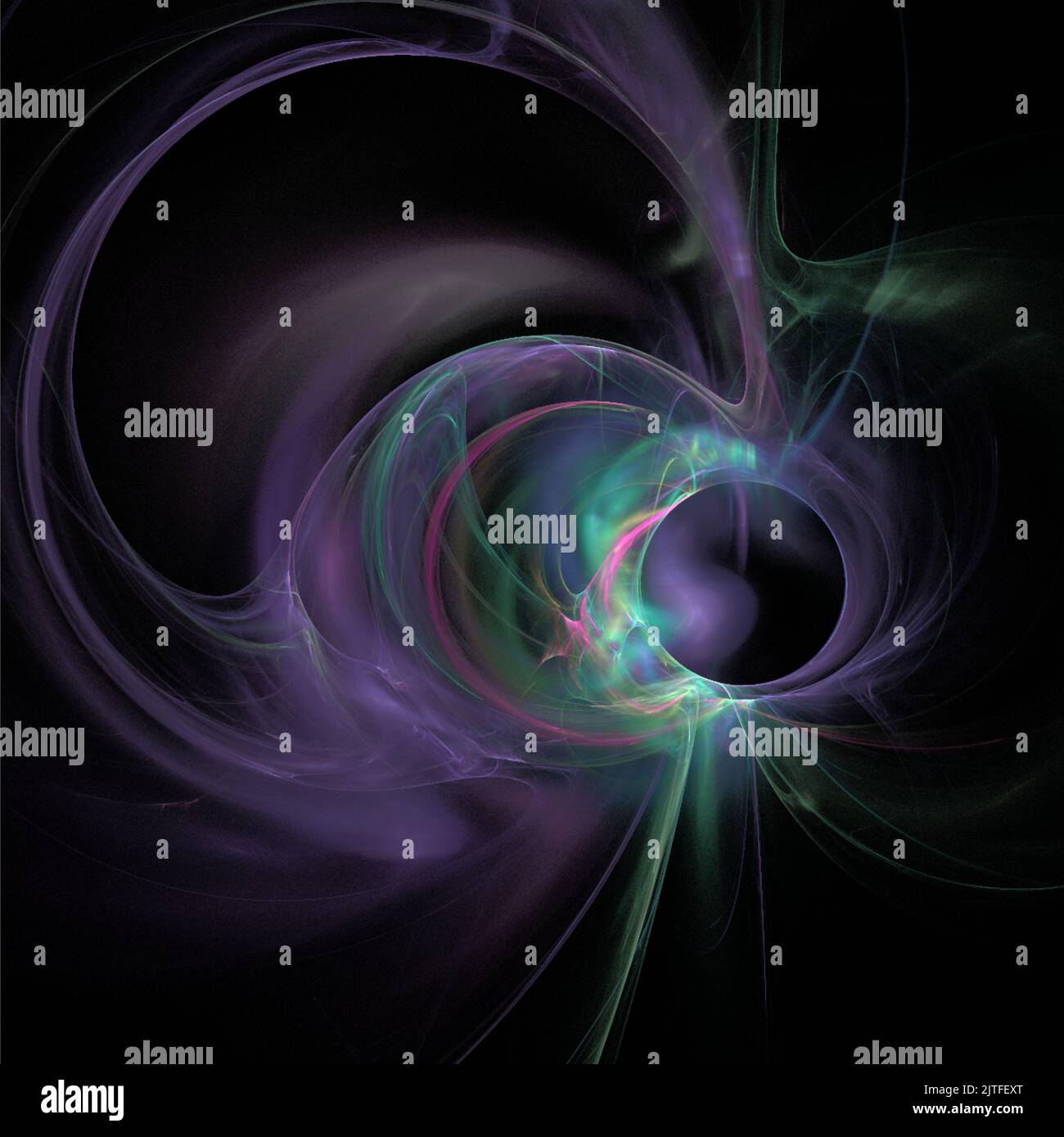 graphic black and purple space illustration, star system, rendering ...
