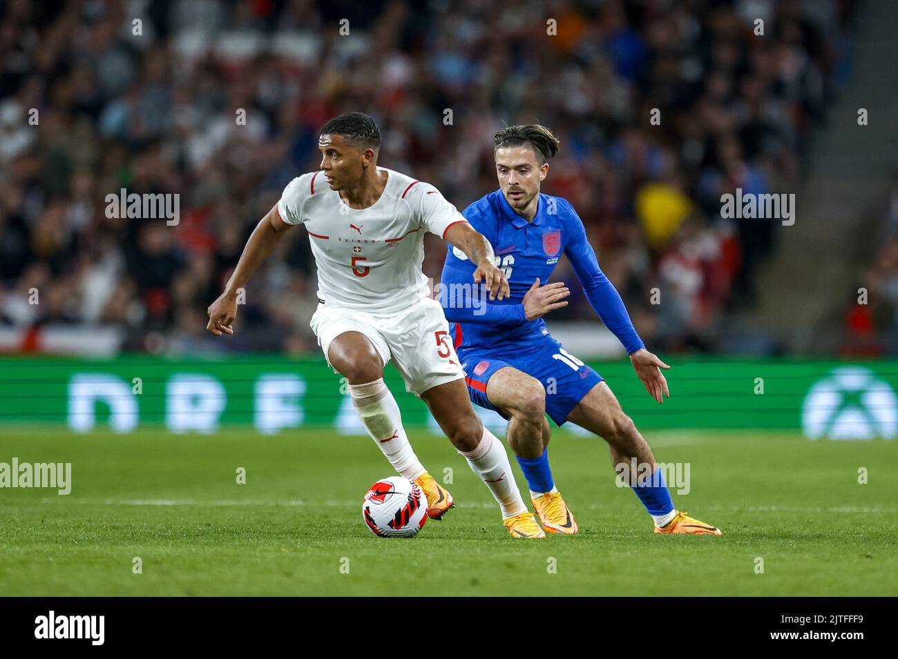 File photo dated 26-03-2022 of Manuel Akanji (left), who Manchester ... File photo dated 26-03-2022 of Manuel Akanji (left), who Manchester ...