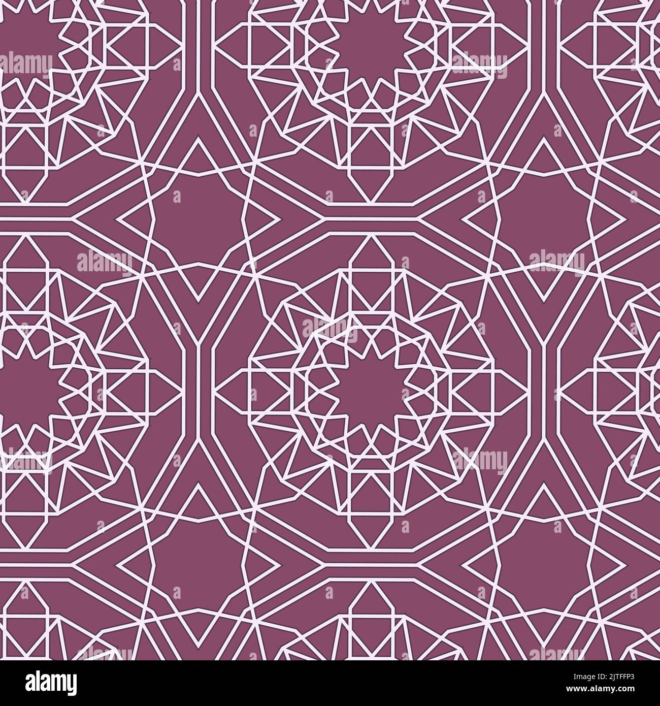 Hand drawn lattice pattern design Vector illustration Stock Vector ...