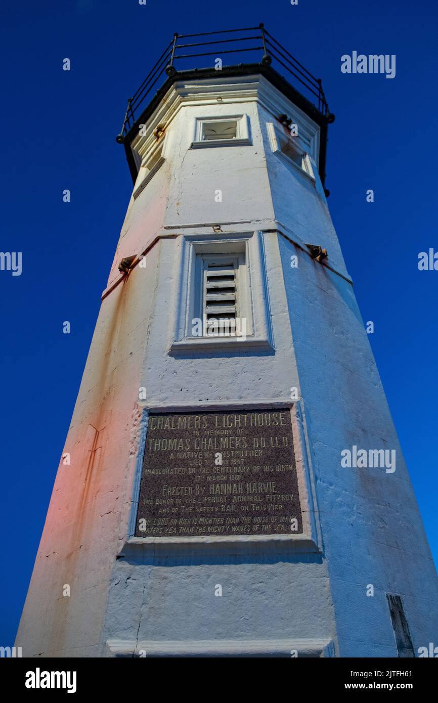 Chalmers lighthouse anstruther scotland hi-res stock photography and ...