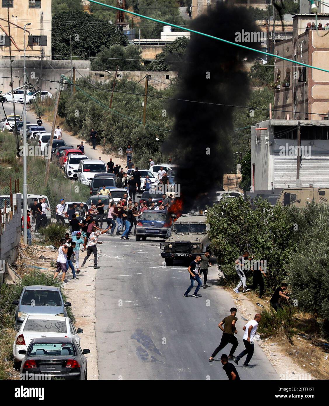 Rujib, West Bank, Palestine. 30th Aug, 2022. Nablus, West Bank ...