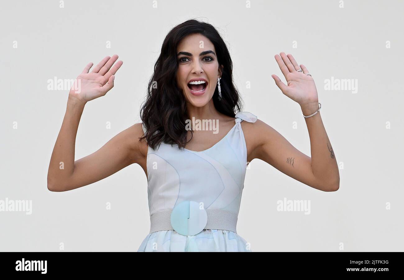 August 30, 2022, VENICE: Spanish actress Rocio Munoz Morales poses for ...