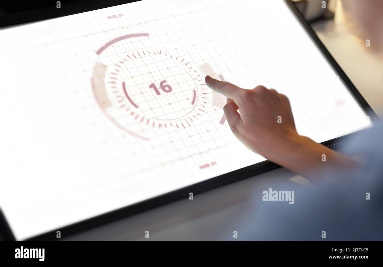 Dark office computer light hi-res stock photography and images - Alamy