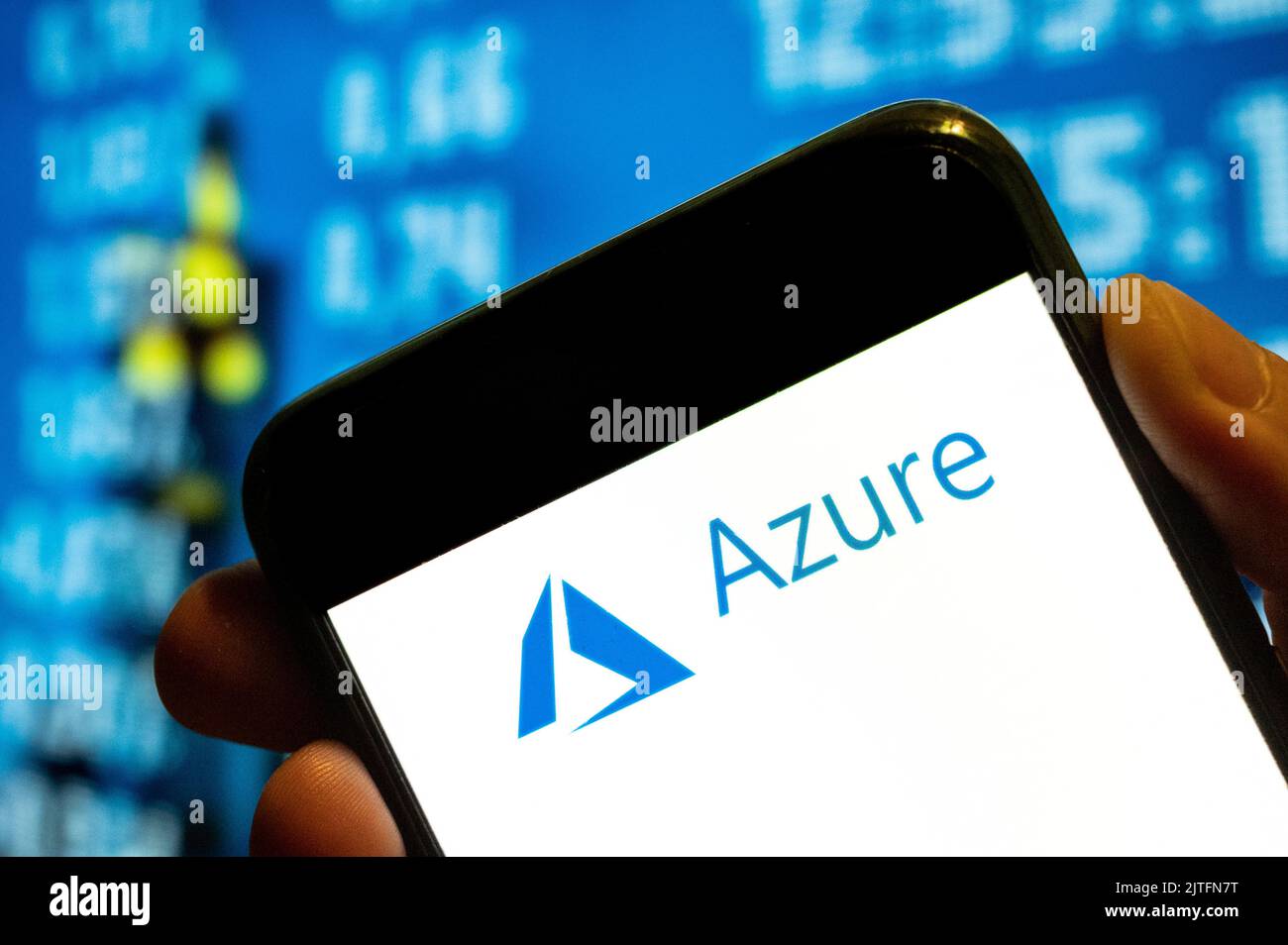 Microsoft azure logo hi-res stock photography and images - Alamy