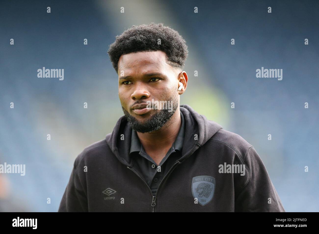 Benjamin Tetteh #30 of Hull City arrives at the stadium Stock Photo - Alamy