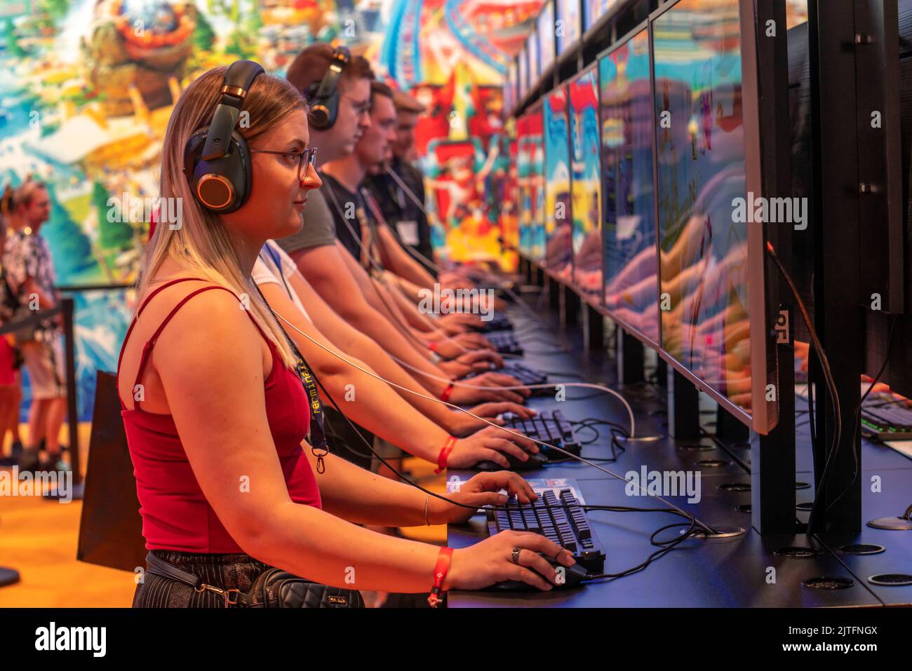 Gamescom, the world's largest trade fair for video and computer games ...