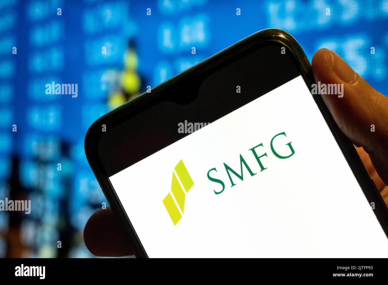 Sumitomo mitsui banking logo hi-res stock photography and images - Alamy