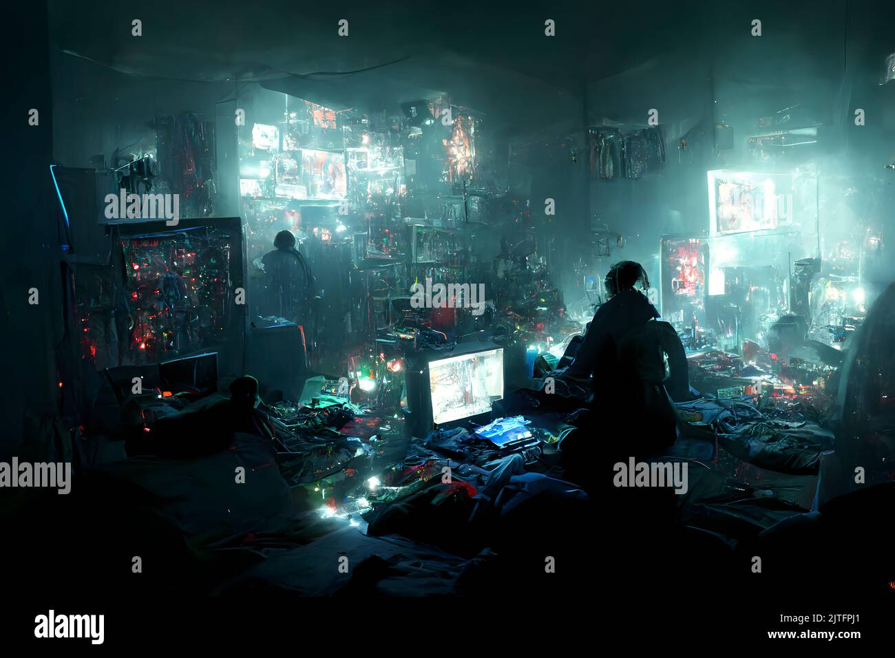 Cyberpunk spy hi-res stock photography and images - Alamy