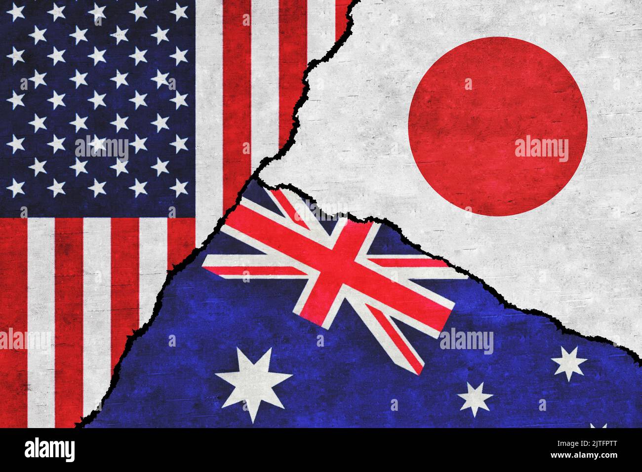 Usa australia japan relation hi-res stock photography and images - Alamy